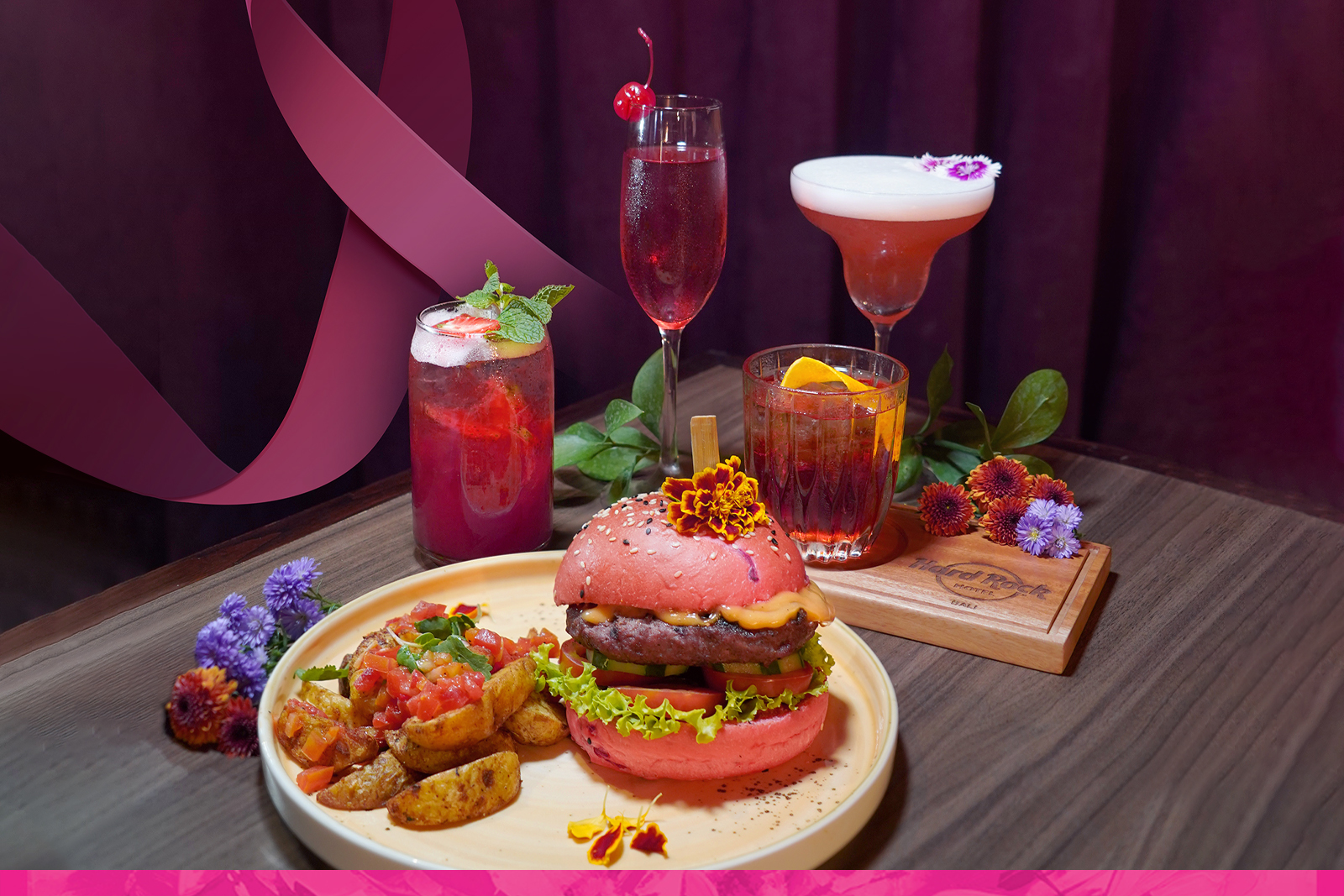 Hard Rock Hotel Bali | Penawaran - Menu Spesial Pinktober