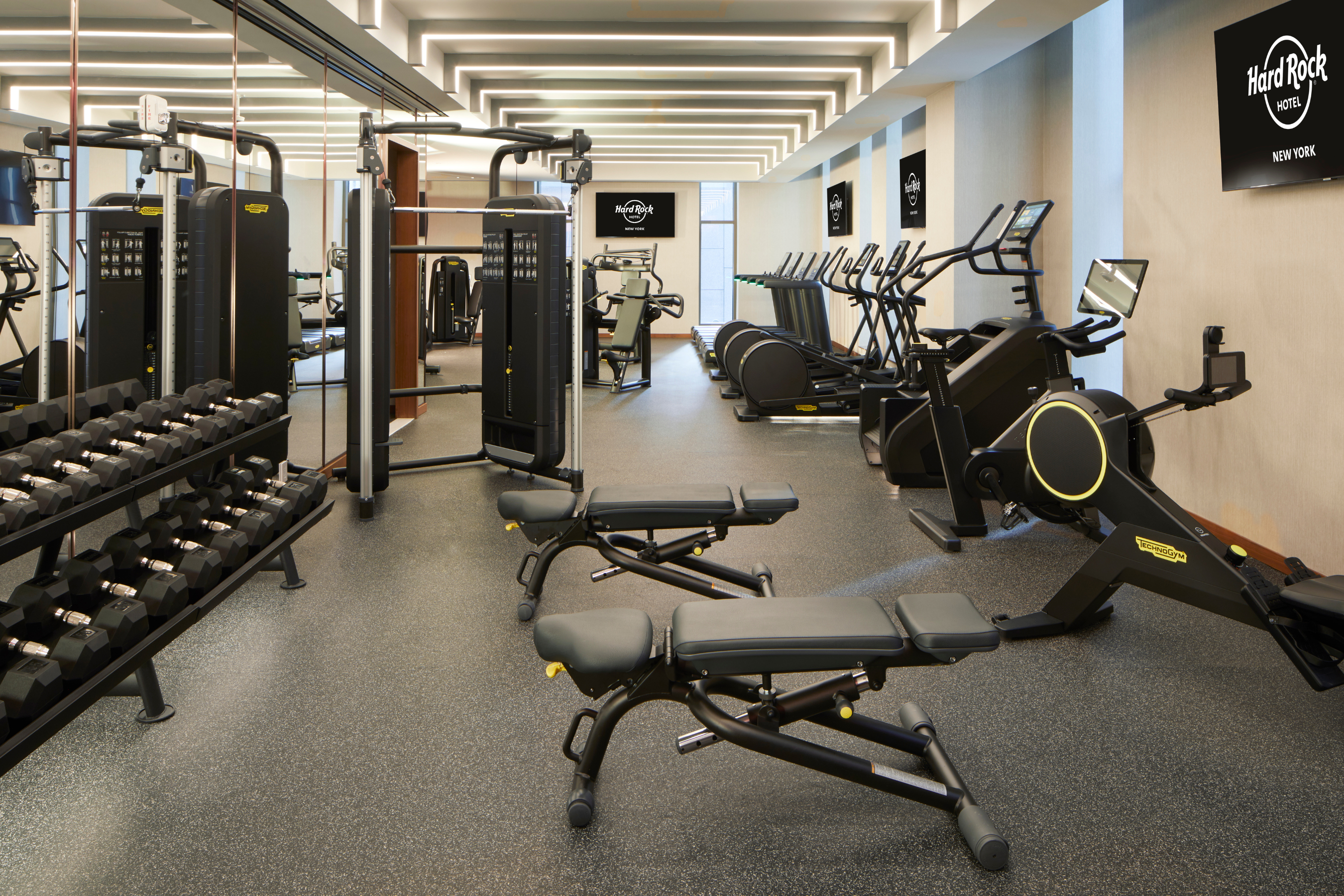 NYC Hotels with onsite Gym | Body Rock by Hard Rock Hotel New York