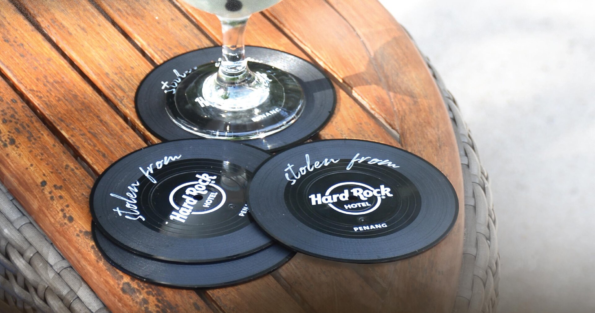 Offers - Vinyl Vibe Coasters | Hard Rock Hotel Penang